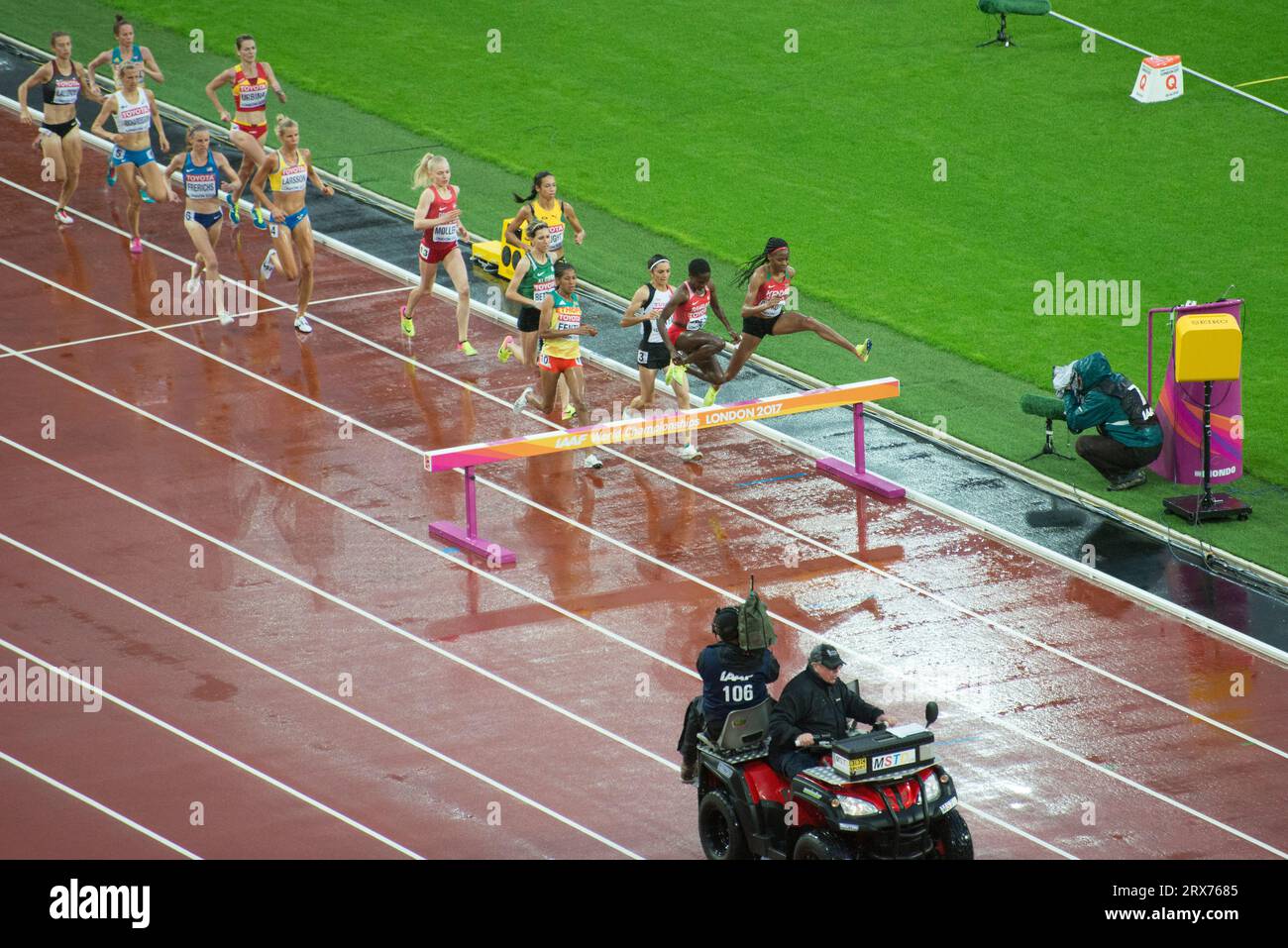 Womens 3000 Metres Steeplechase At The London 2017 World Athletics