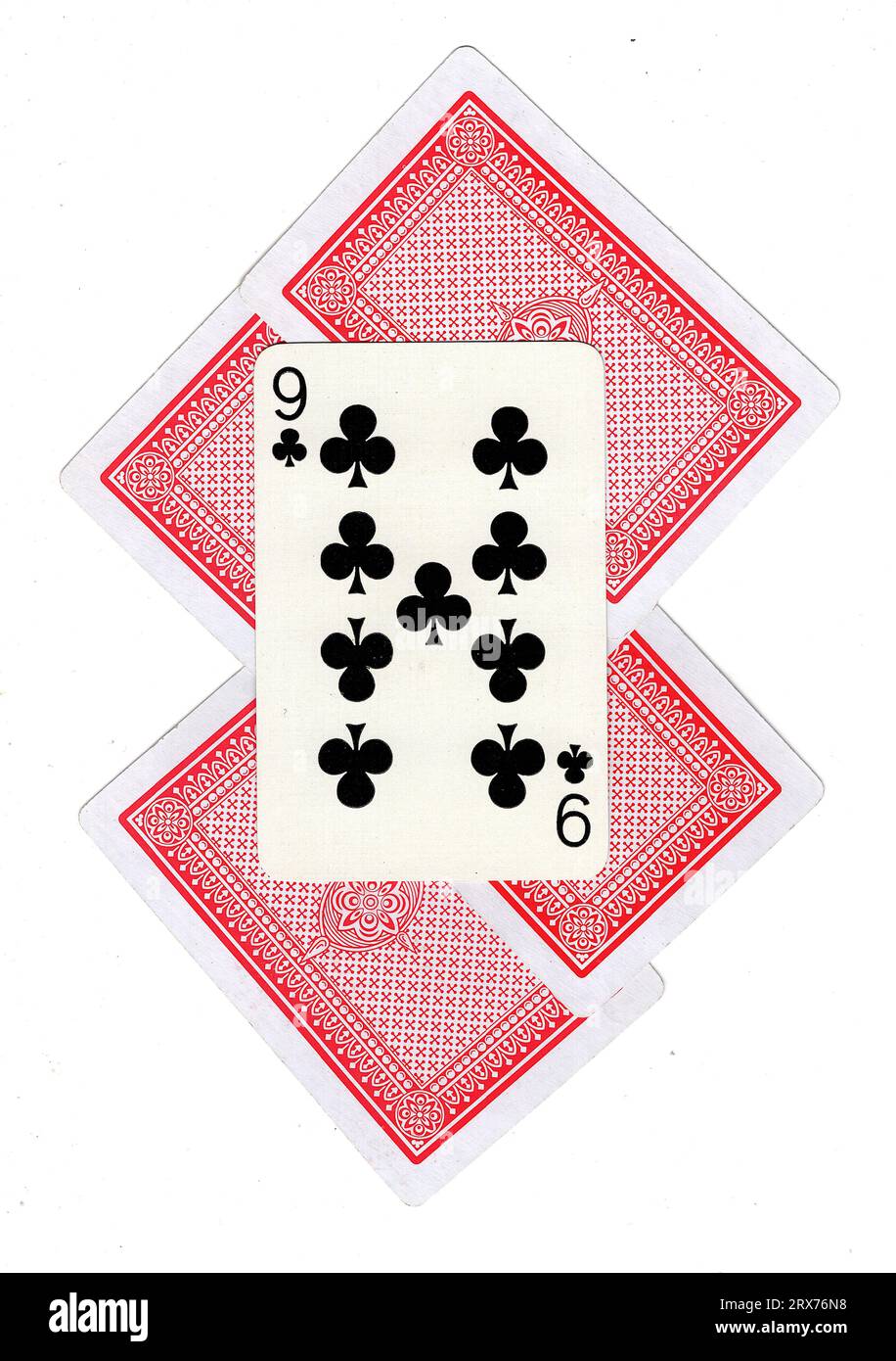 Vintage playing cards backs hi-res stock photography and images - Alamy