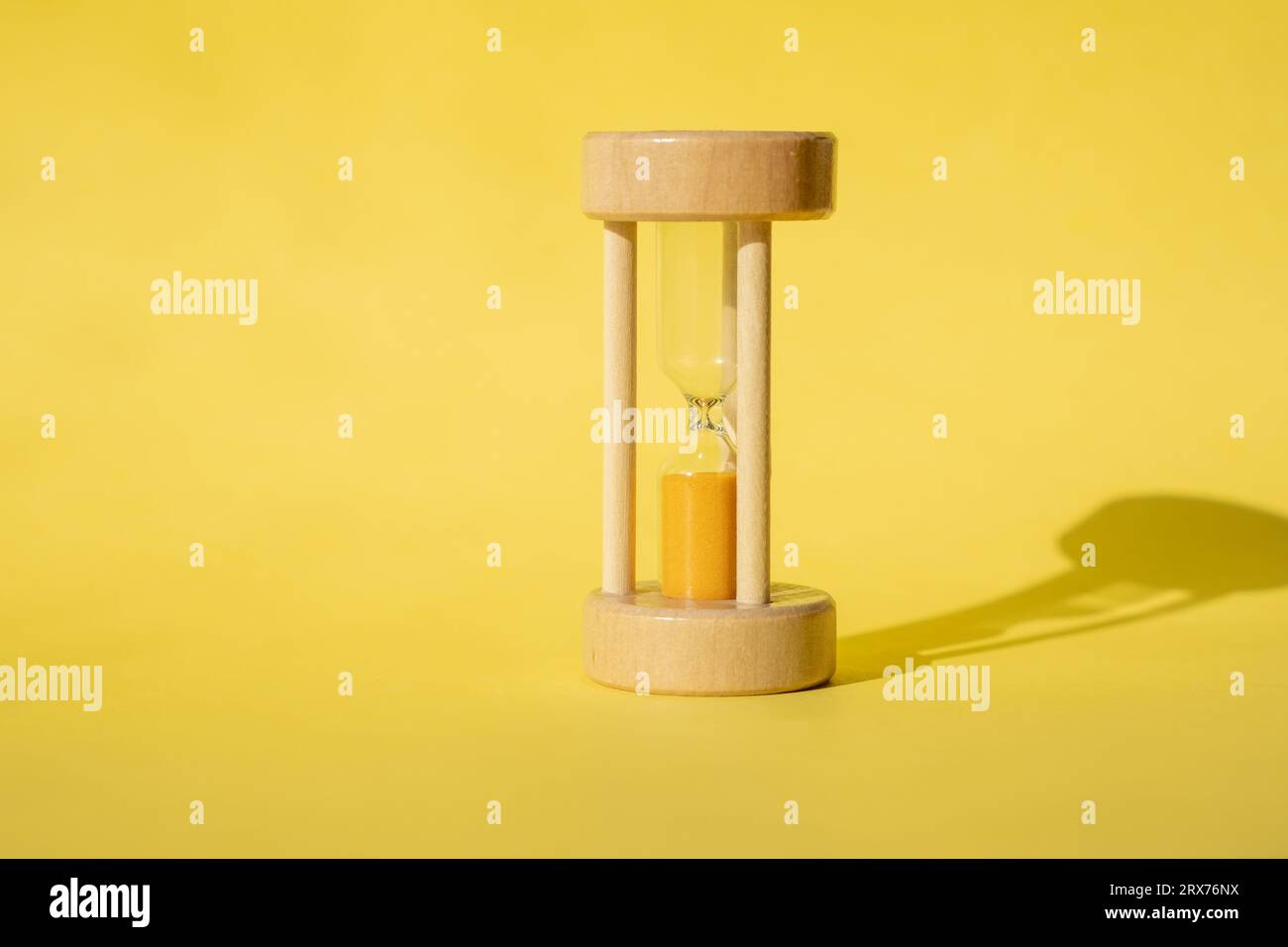 Hourglass, also known as sandglass, sand timer, sand clock Stock Photo ...