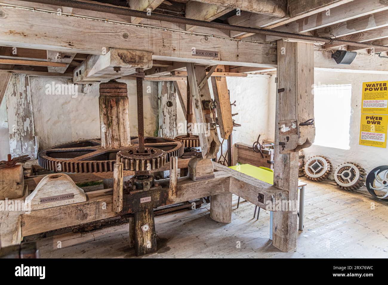 Water mill interior hi-res stock photography and images - Alamy