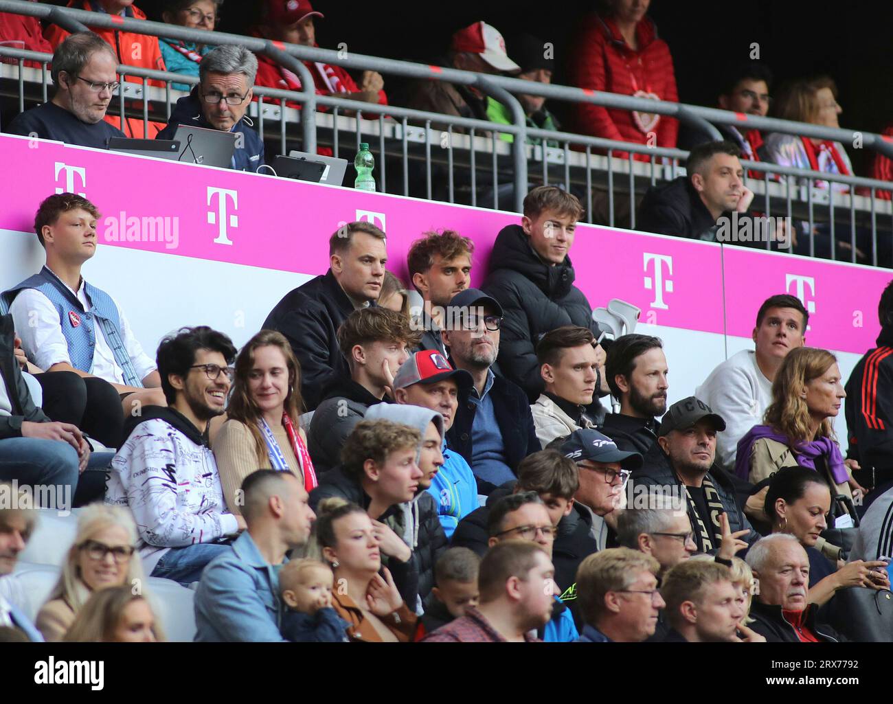 München, Deutschland 23. September 2023: Fussball, Herren, Bundesliga ...