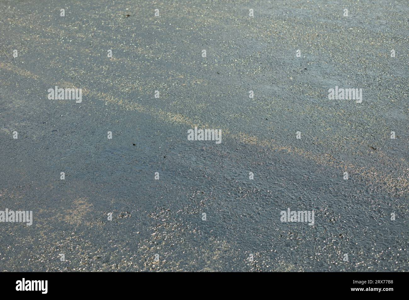 New asphalt. Texture of road surface. Hot asphalt. Details of road ...