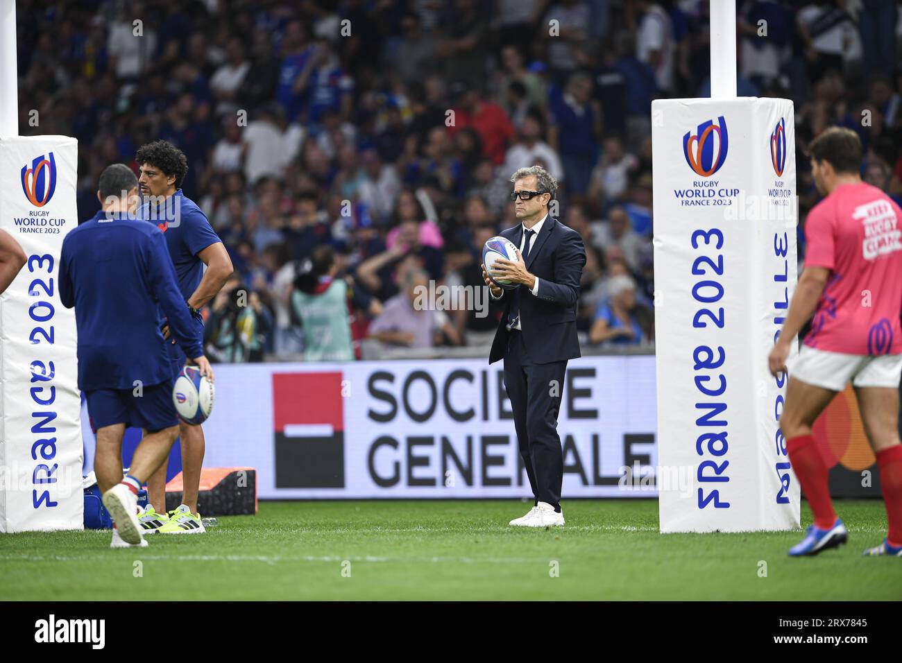 French coach Fabien Galthie during the Rugby union World Cup RWC 2023 ...