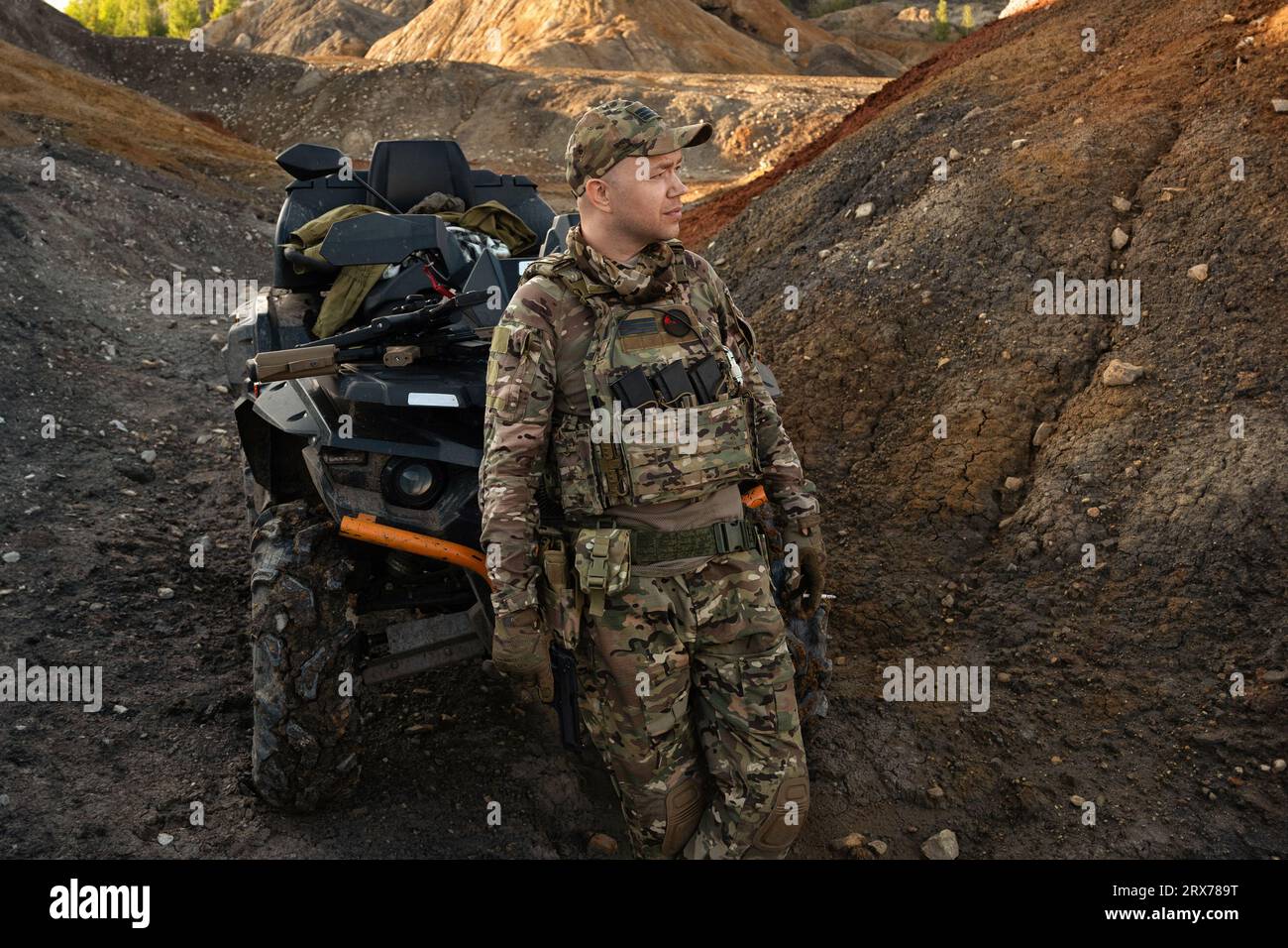 War military weapon standing courage hi-res stock photography and ...