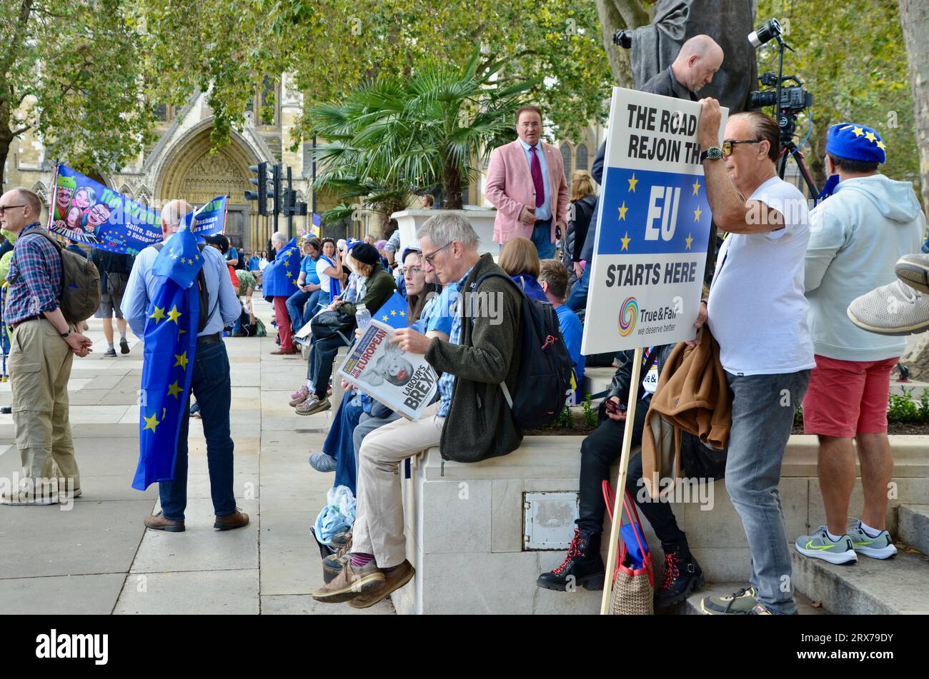 The road to rejoin the eu hi-res stock photography and images - Alamy
