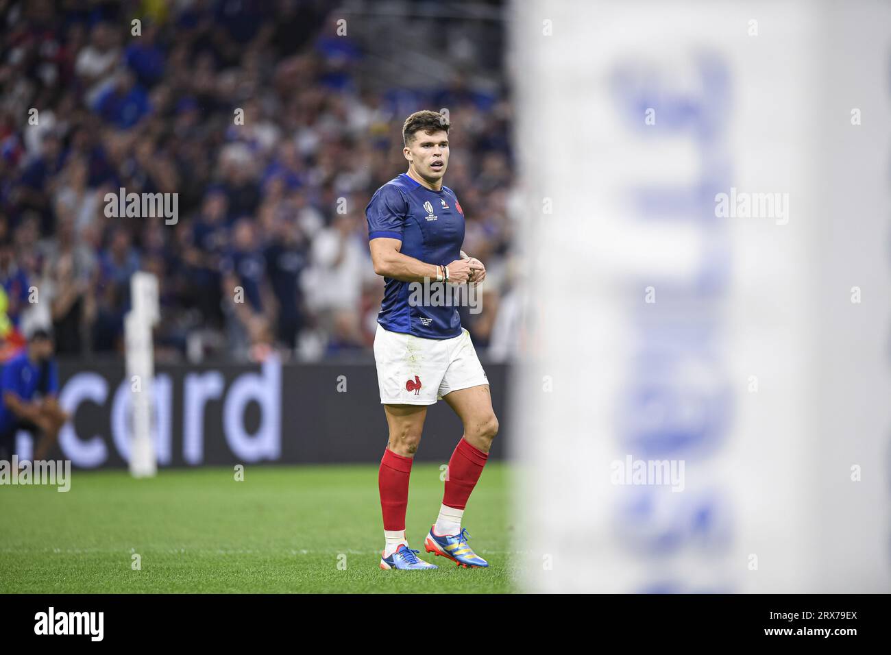 Matthieu Jalibert during the Rugby union World Cup XV RWC Pool A match ...