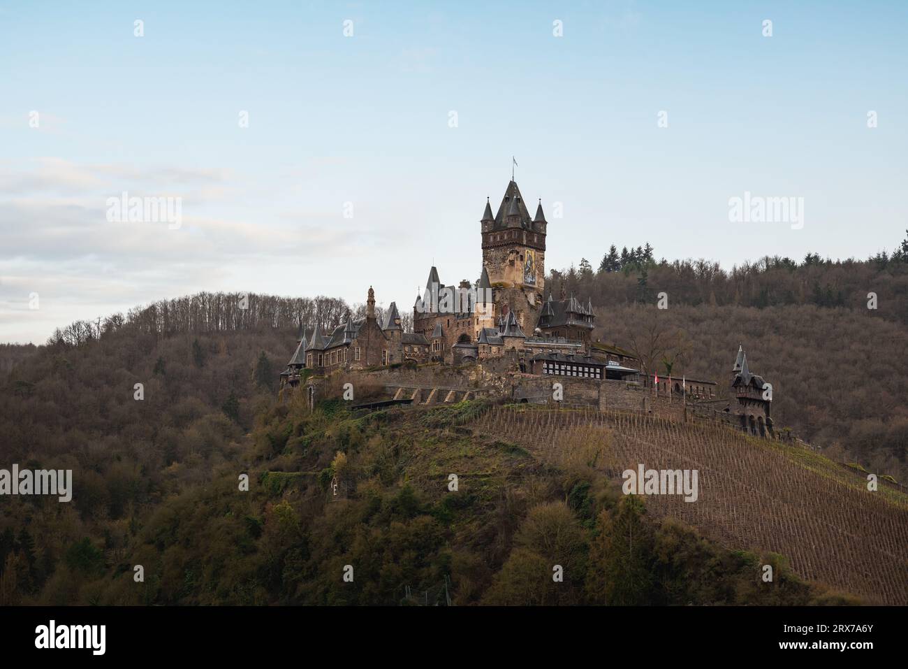 Cochem Castle - Cochem, Germany Stock Photo - Alamy