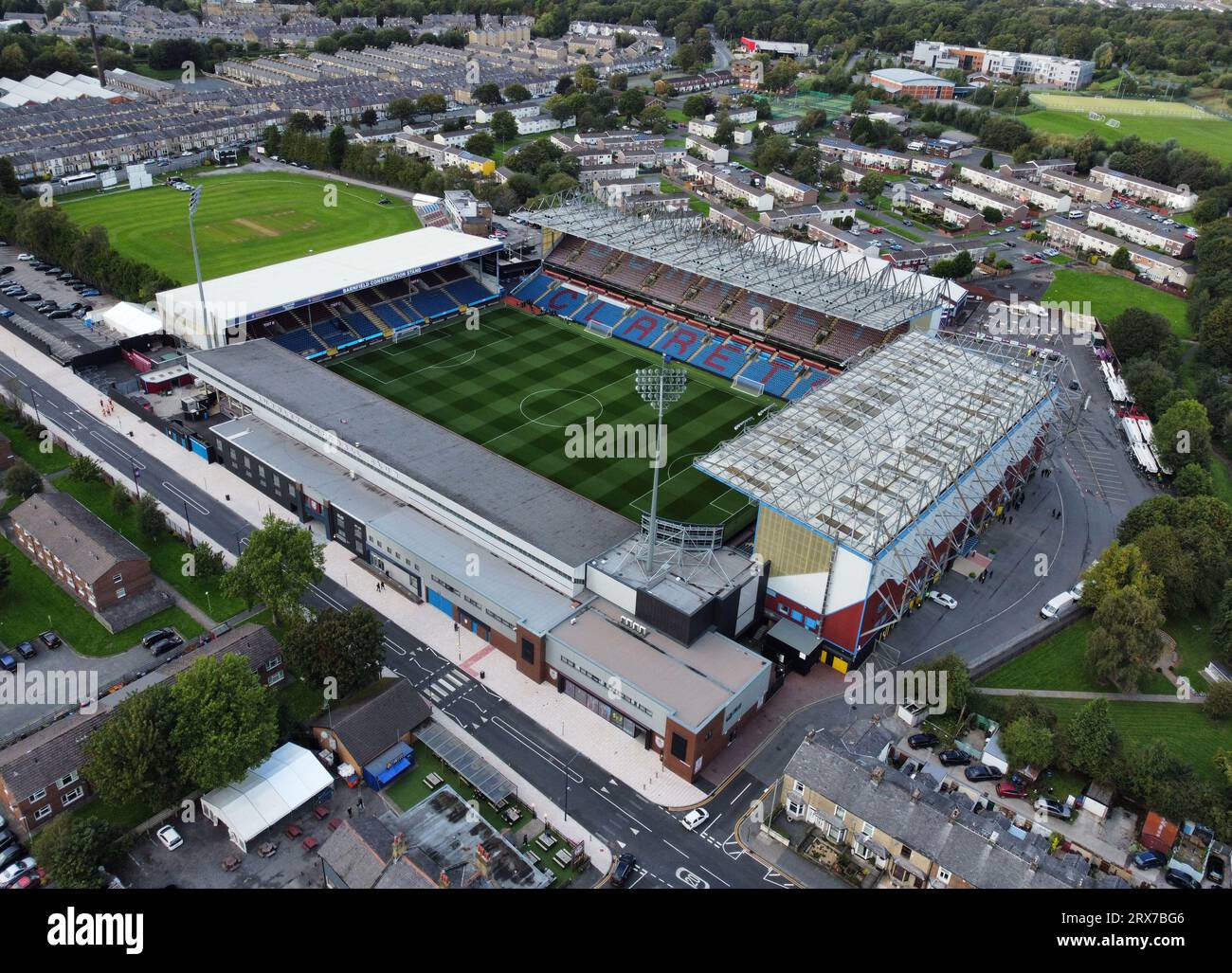 Burnley, UK. 23rd Sep, 2023. General view of the stadium and the ...