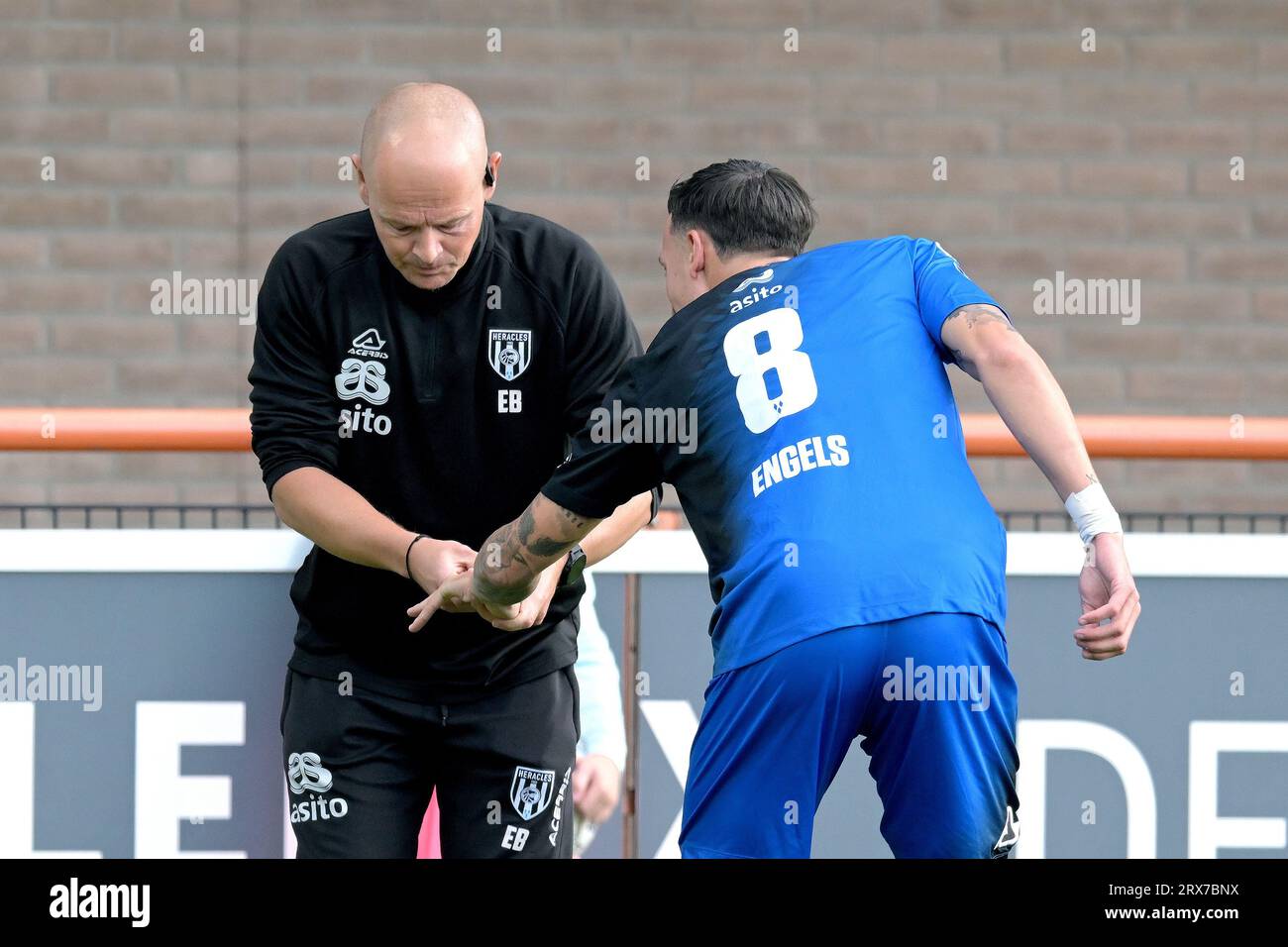 VOLENDAM - Mario Engels of Heracles Almelo during the Dutch Eredivisie ...