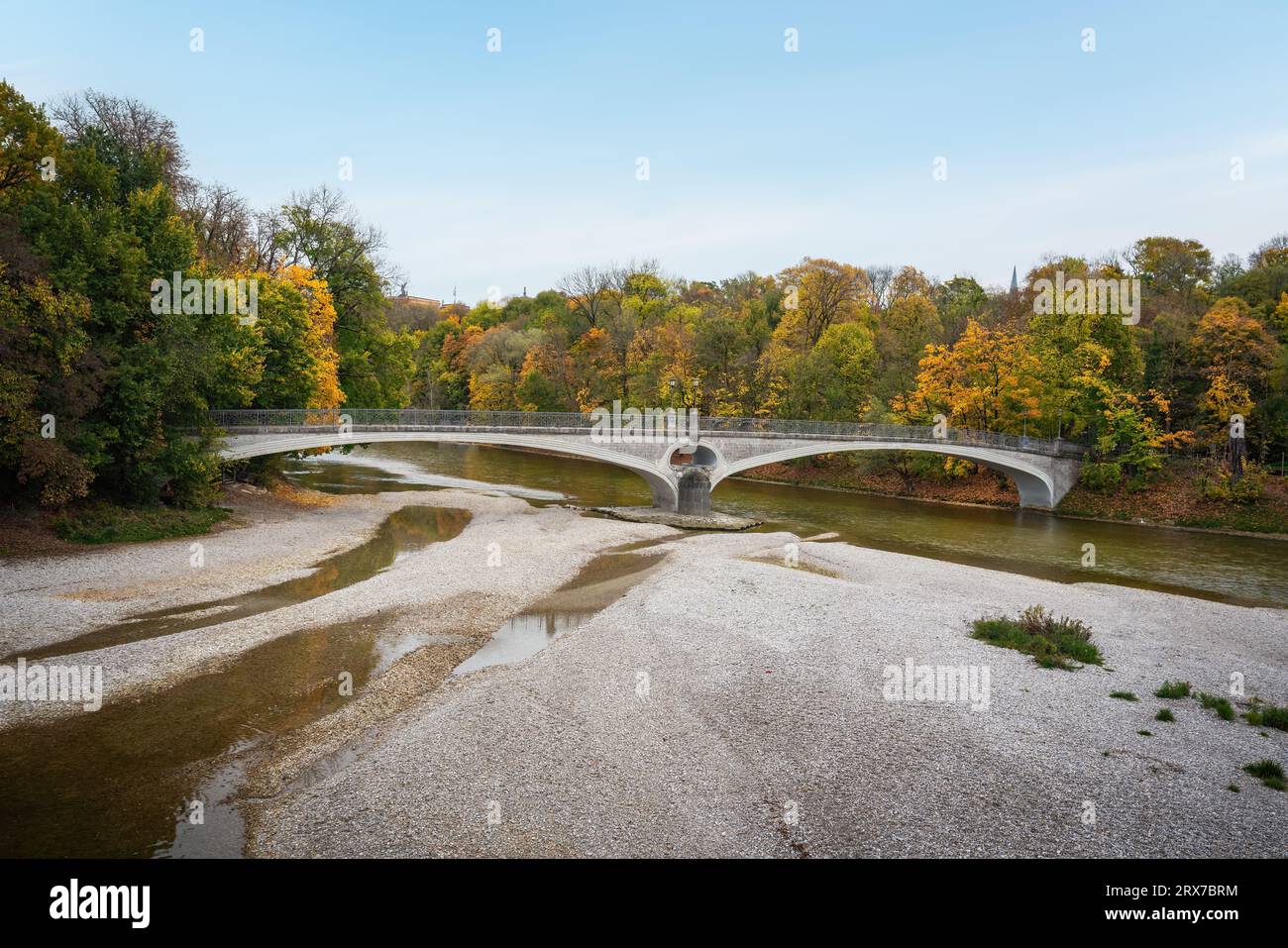 Kabelsteg bridge munich hi-res stock photography and images - Alamy