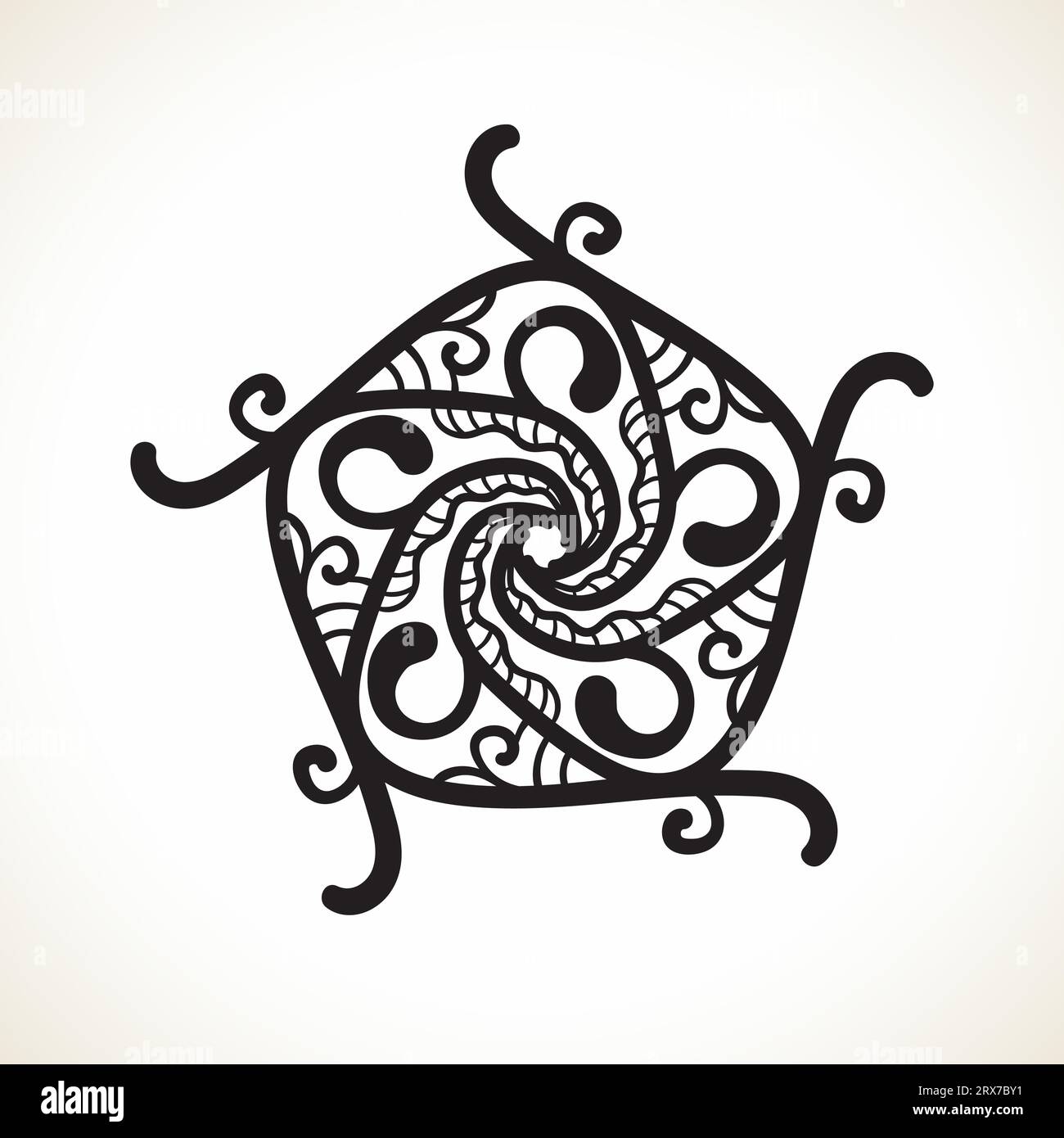 Pentagonal design hi-res stock photography and images - Alamy