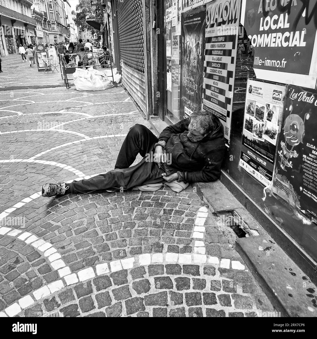 Poverty in eastern europe Black and White Stock Photos & Images - Alamy