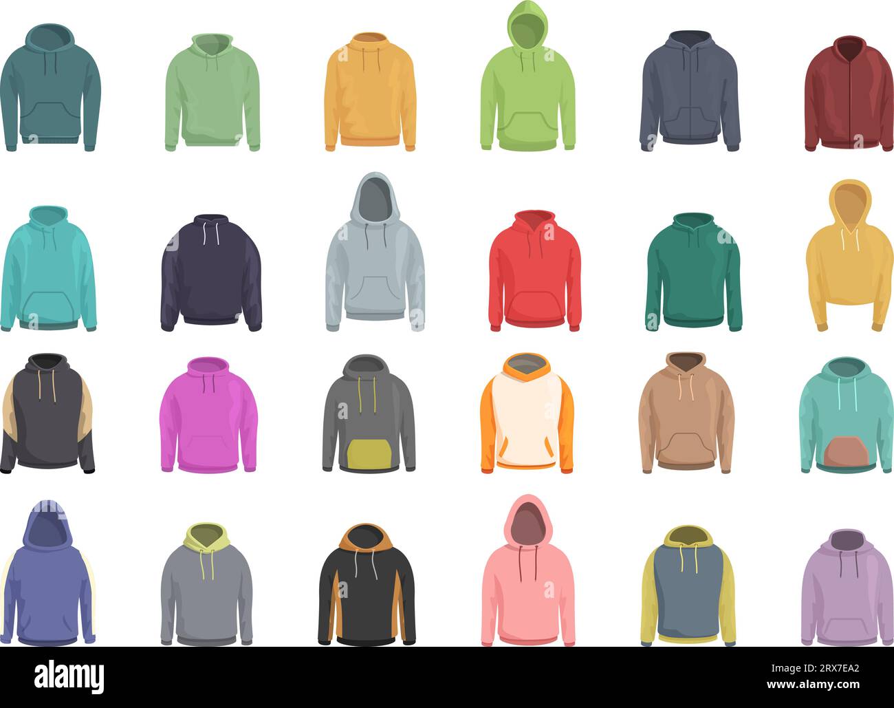 White zip hoodie Cut Out Stock Images & Pictures - Alamy