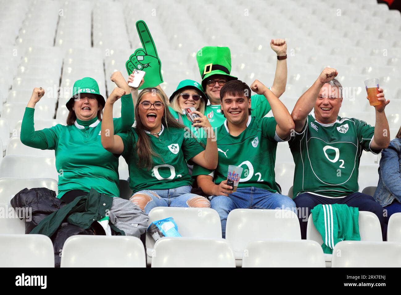 Ireland rugby world cup 2023 paris hi-res stock photography and images ...