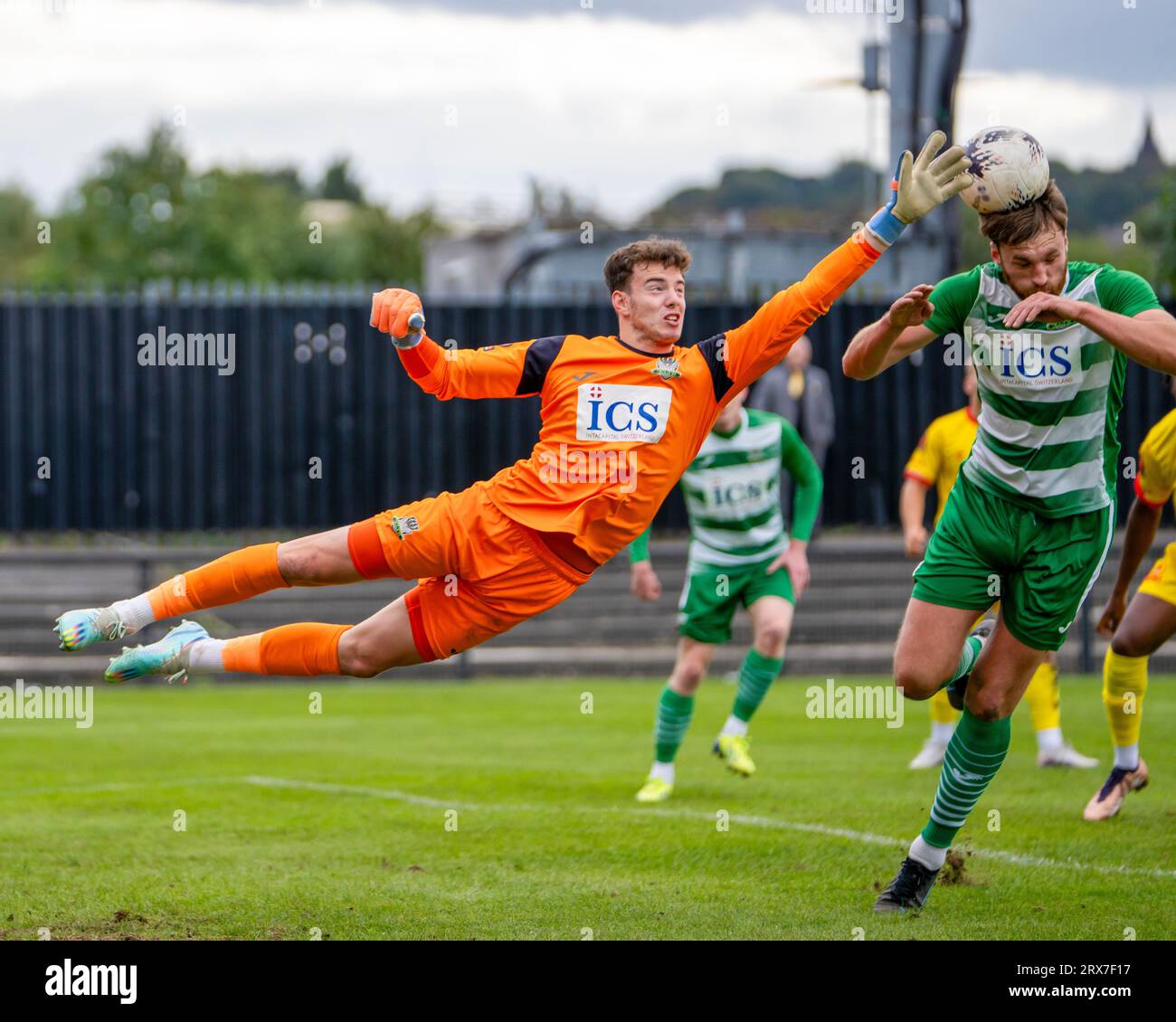 Farsley, Leeds, UK. 23rd September 2023. Vanarama National League North ...