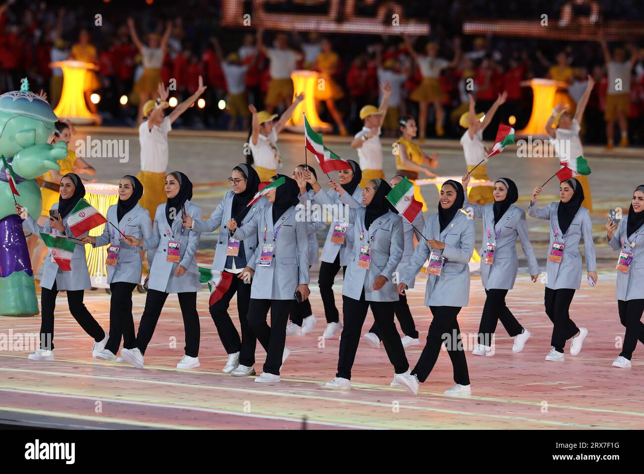 Hangzhou, Zhejiang, China. 23rd Sep, 2023. The 19th Asian Games kicked ...