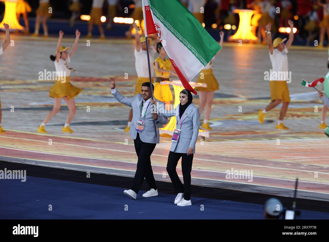 Hangzhou, Zhejiang, China. 23rd Sep, 2023. The 19th Asian Games kicked ...