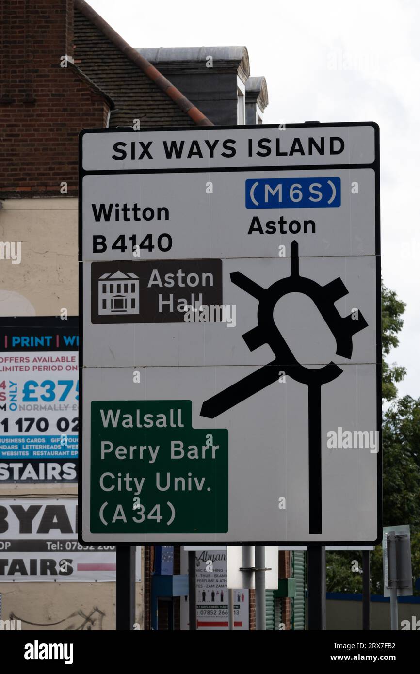 Six ways island hi-res stock photography and images - Alamy