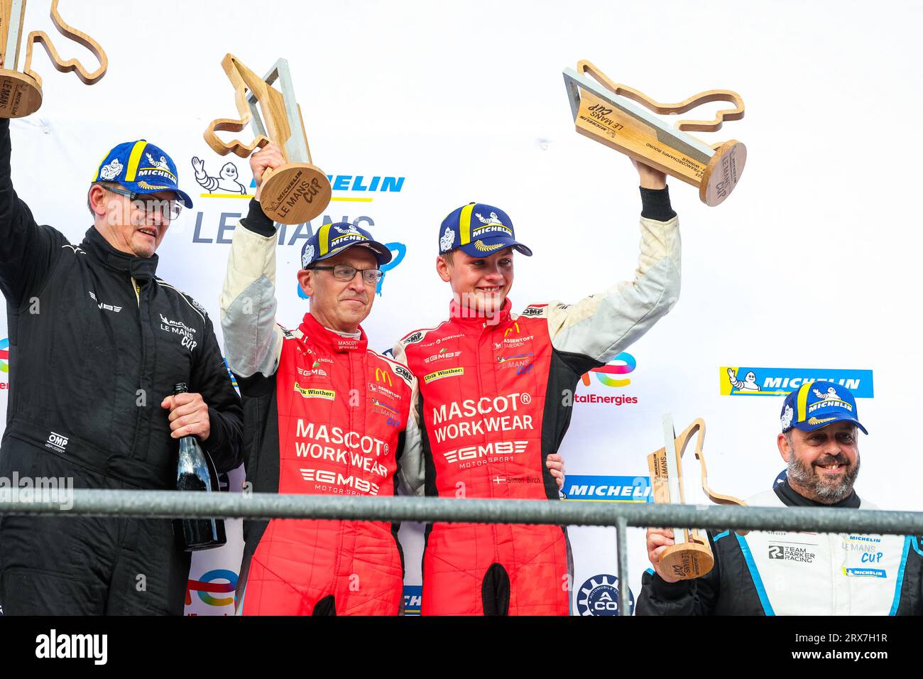 Stavelot, Belgique. 23rd Sep, 2023. Podium: 55 ANDERSEN Thomas (dnk ...