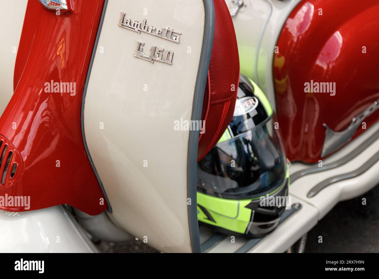 Lambretta. Ribble Valley Scooter Rally 2023 Stock Photo - Alamy