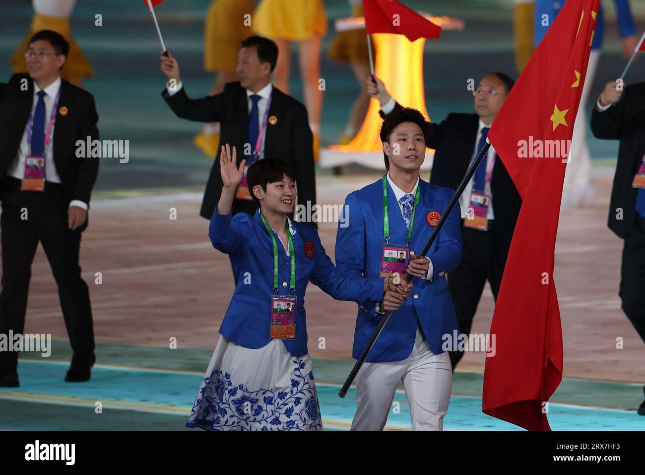 Hangzhou, Zhejiang, China. 23rd Sep, 2023. The 19th Asian Games kicked ...