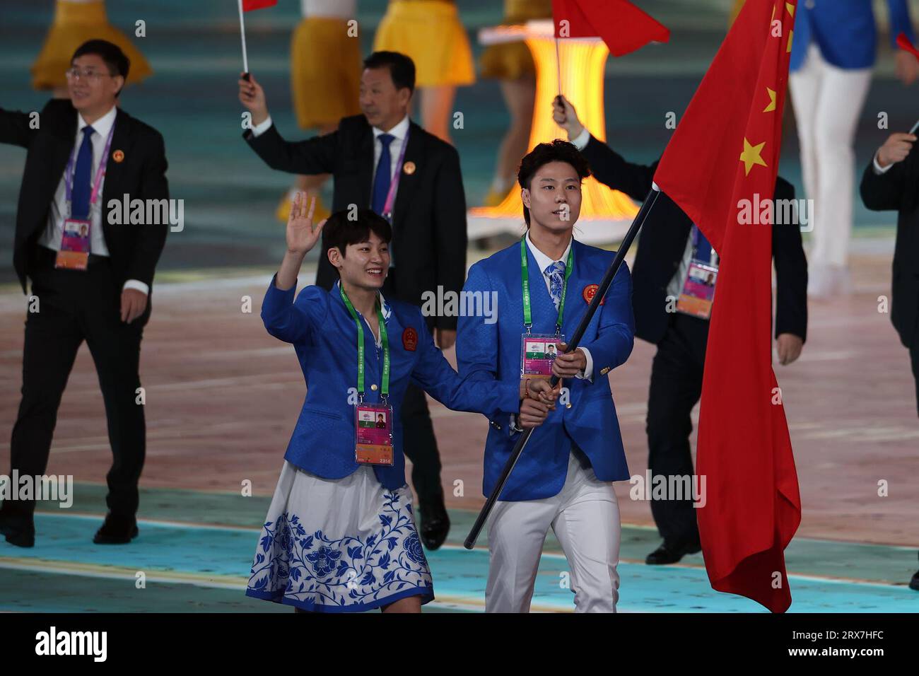 Hangzhou, Zhejiang, China. 23rd Sep, 2023. The 19th Asian Games kicked ...