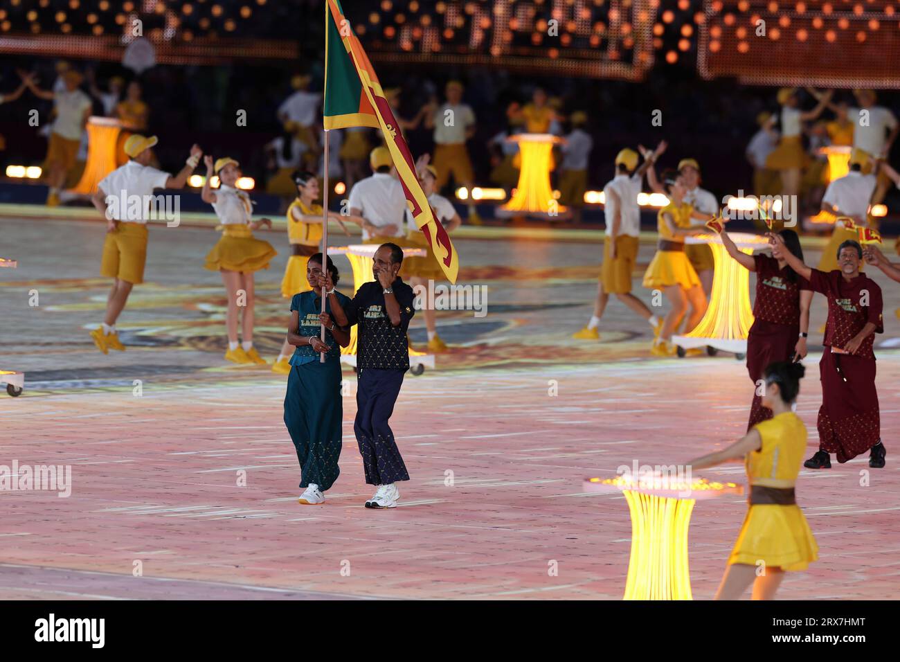 Hangzhou, China. 23rd Sep, 2023. The 19th Asian Games kicked off with a ...