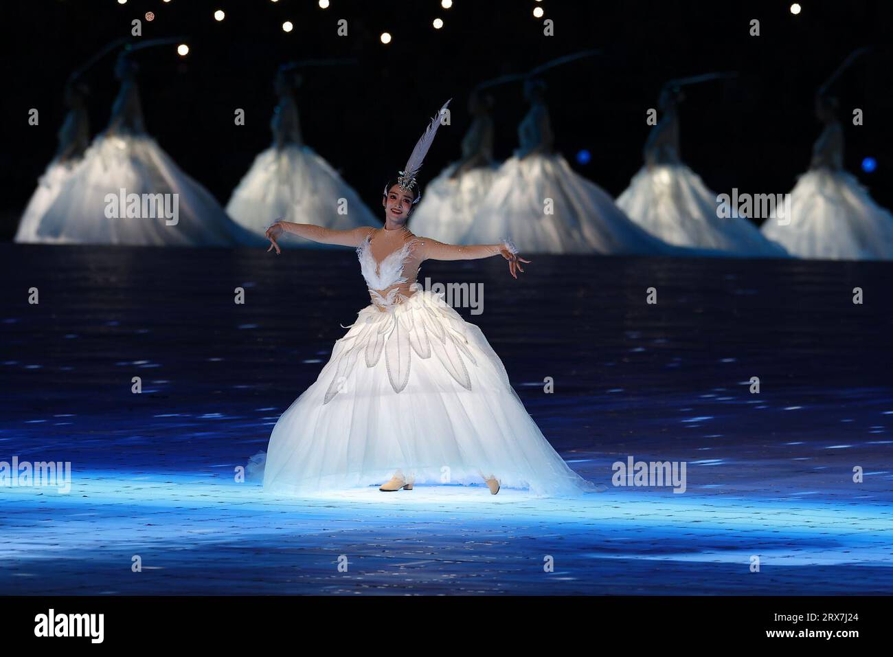 Hangzhou, China. 23rd Sep, 2023. The 19th Asian Games kicked off with a ...