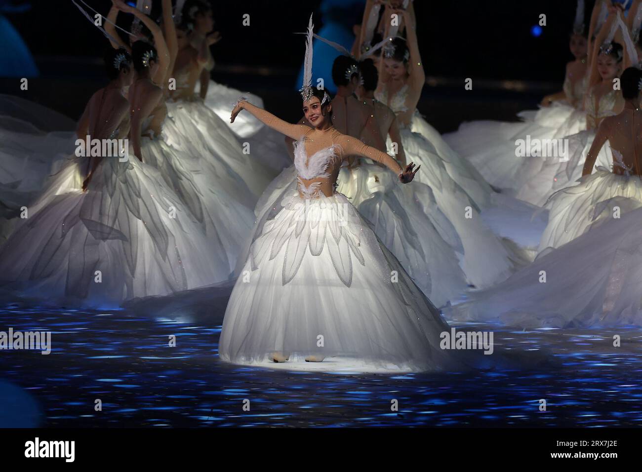 Hangzhou, China. 23rd Sep, 2023. The 19th Asian Games kicked off with a ...
