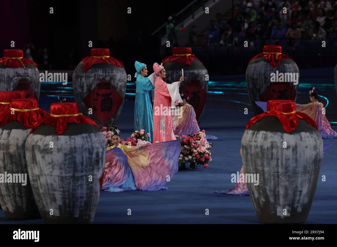 Hangzhou, China. 23rd Sep, 2023. The 19th Asian Games kicked off with a ...