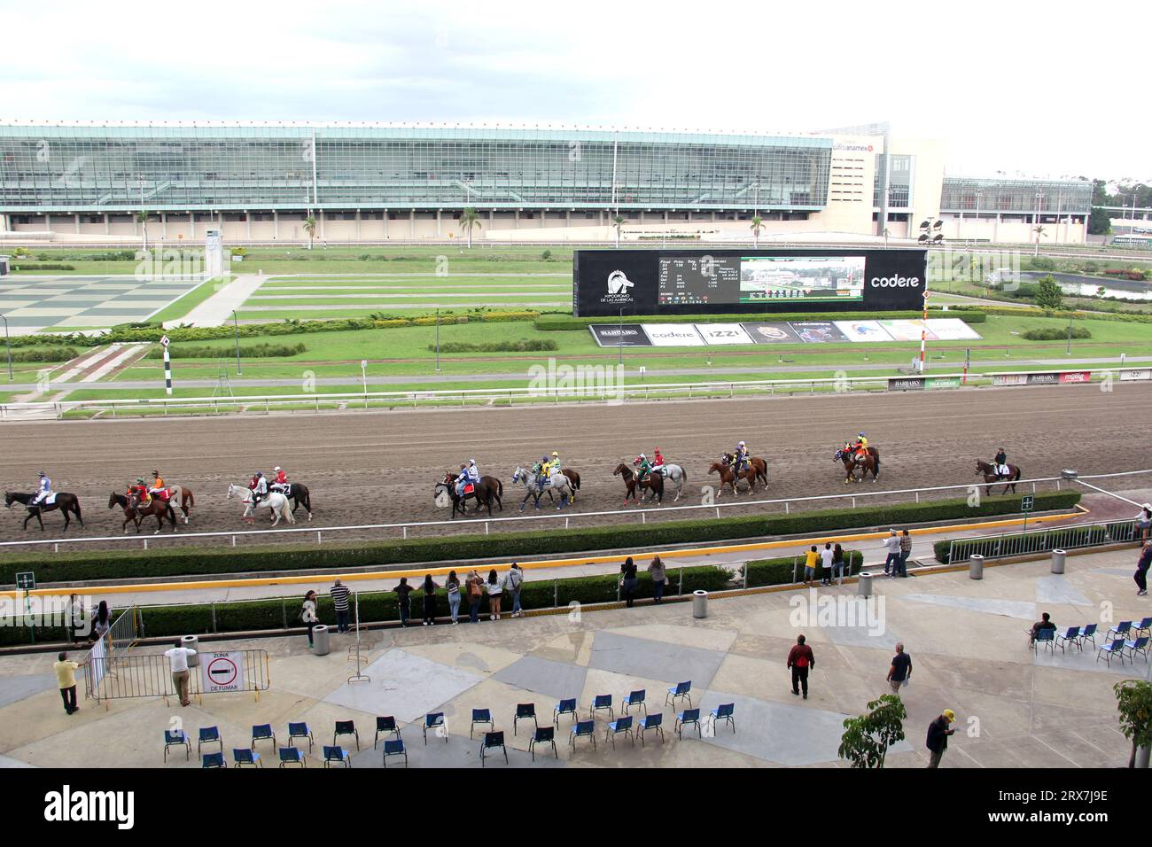 Horse race finish ]america hi-res stock photography and images - Alamy