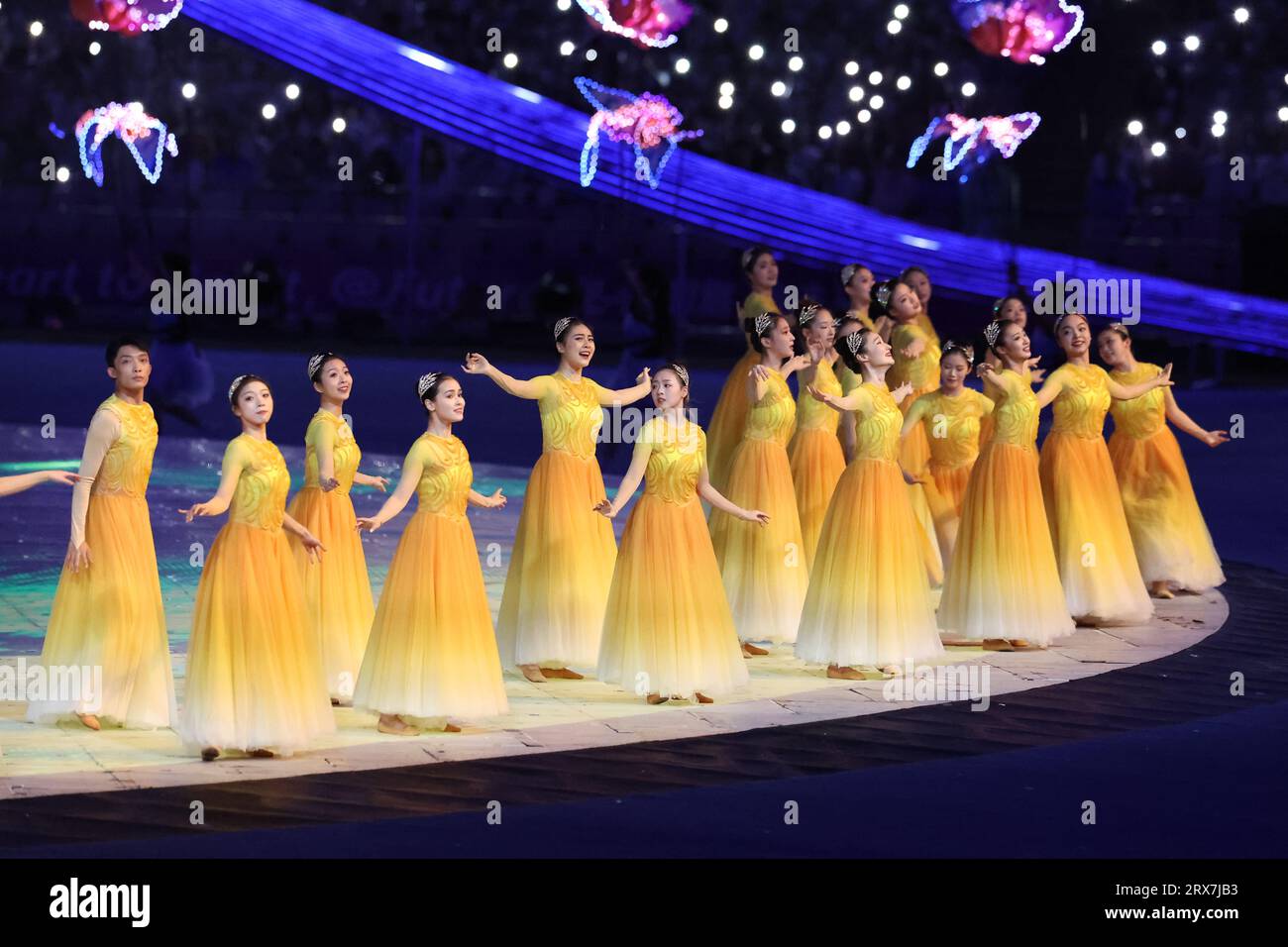 Hangzhou, China. 23rd Sep, 2023. The 19th Asian Games kicked off with a ...