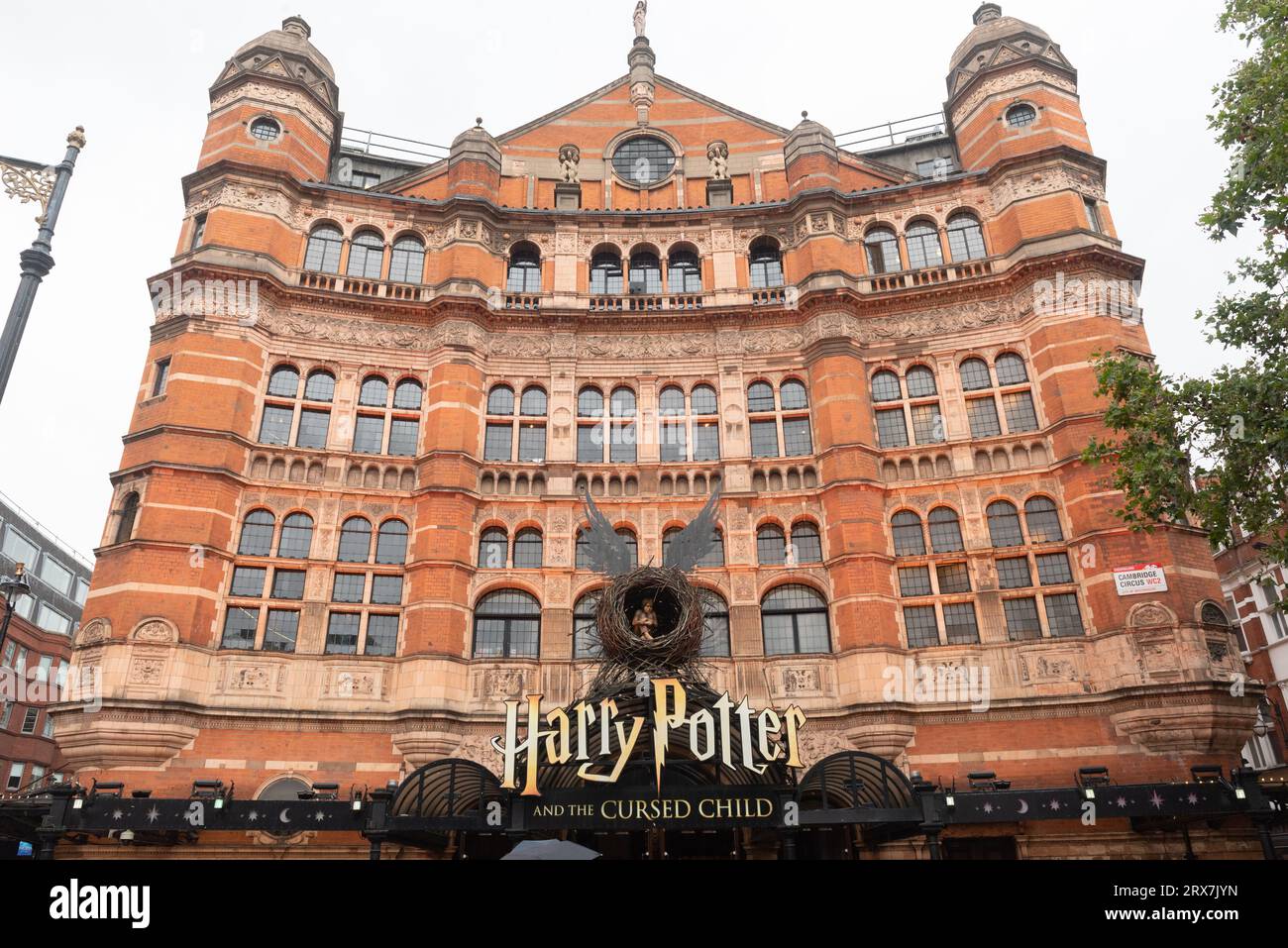 London West End Palace Theatre showing Harry Potter and the Cursed Child is a play written by ...