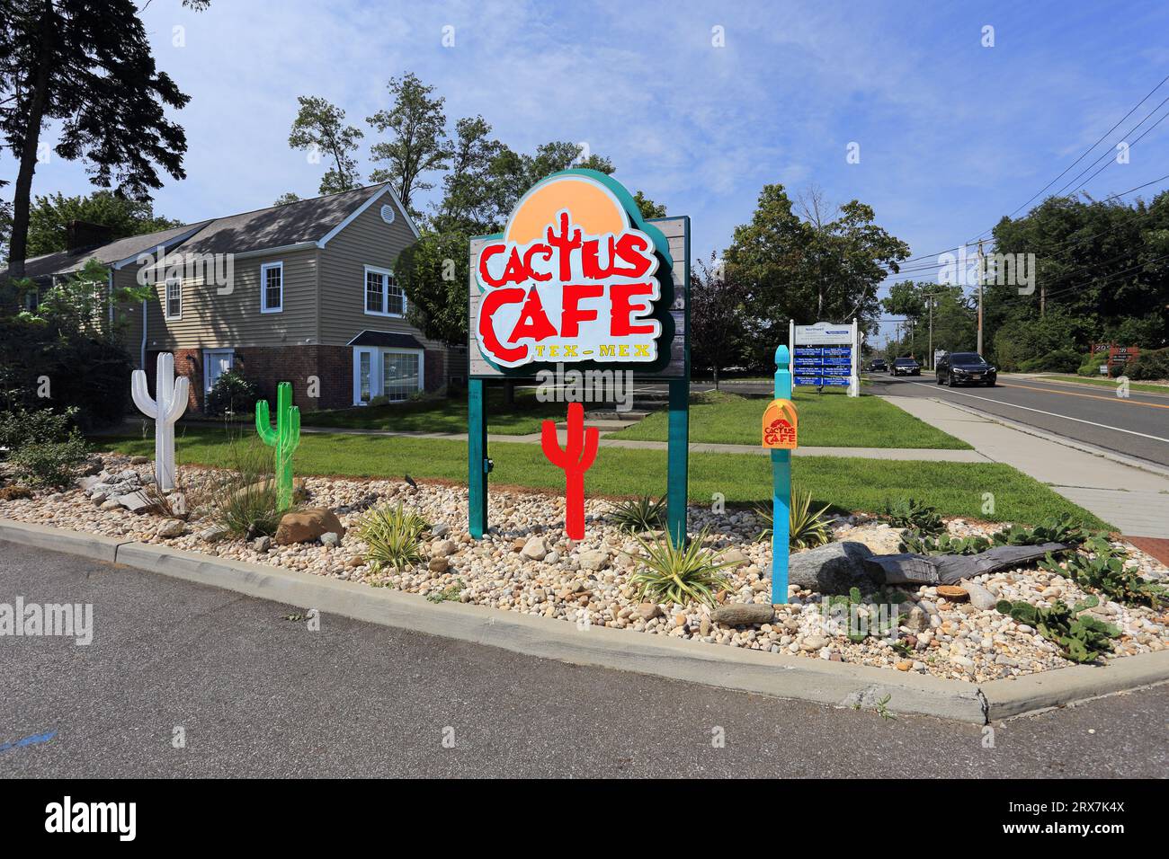 The Cactus Cafe Mexican restaurant Huntington Long Island NY Stock ...