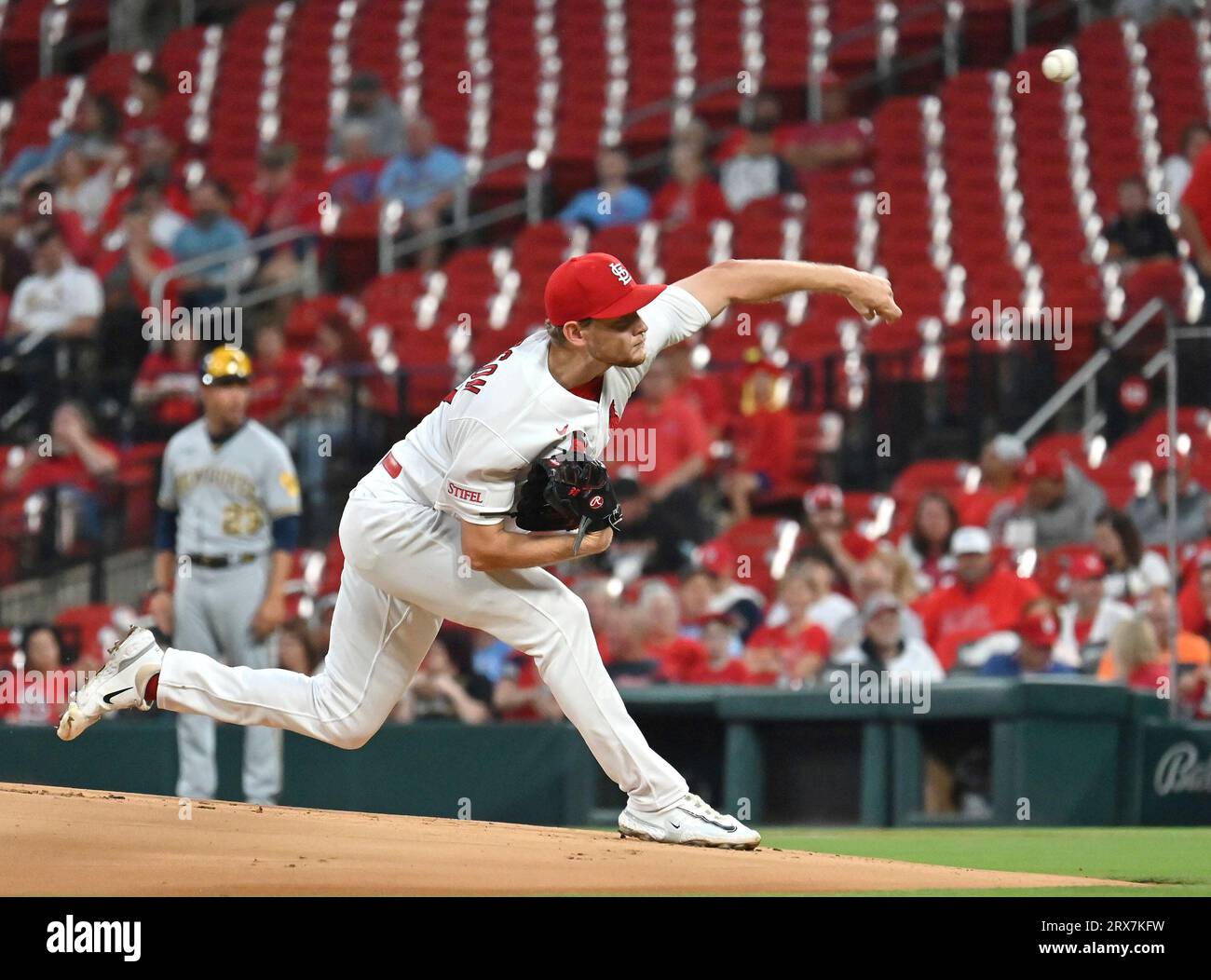 ST. LOUIS, MO - SEPTEMBER 20: St. Louis Cardinals starting pitcher Zach ...