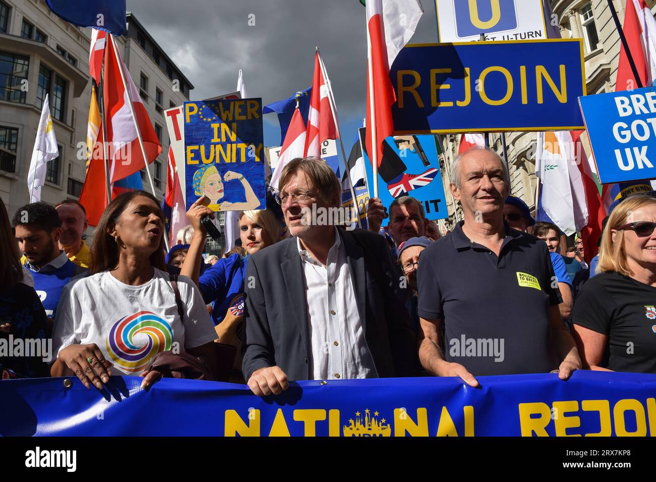 London, England, UK. 23rd Sep, 2023. Former Belgian Prime Minister GUY ...