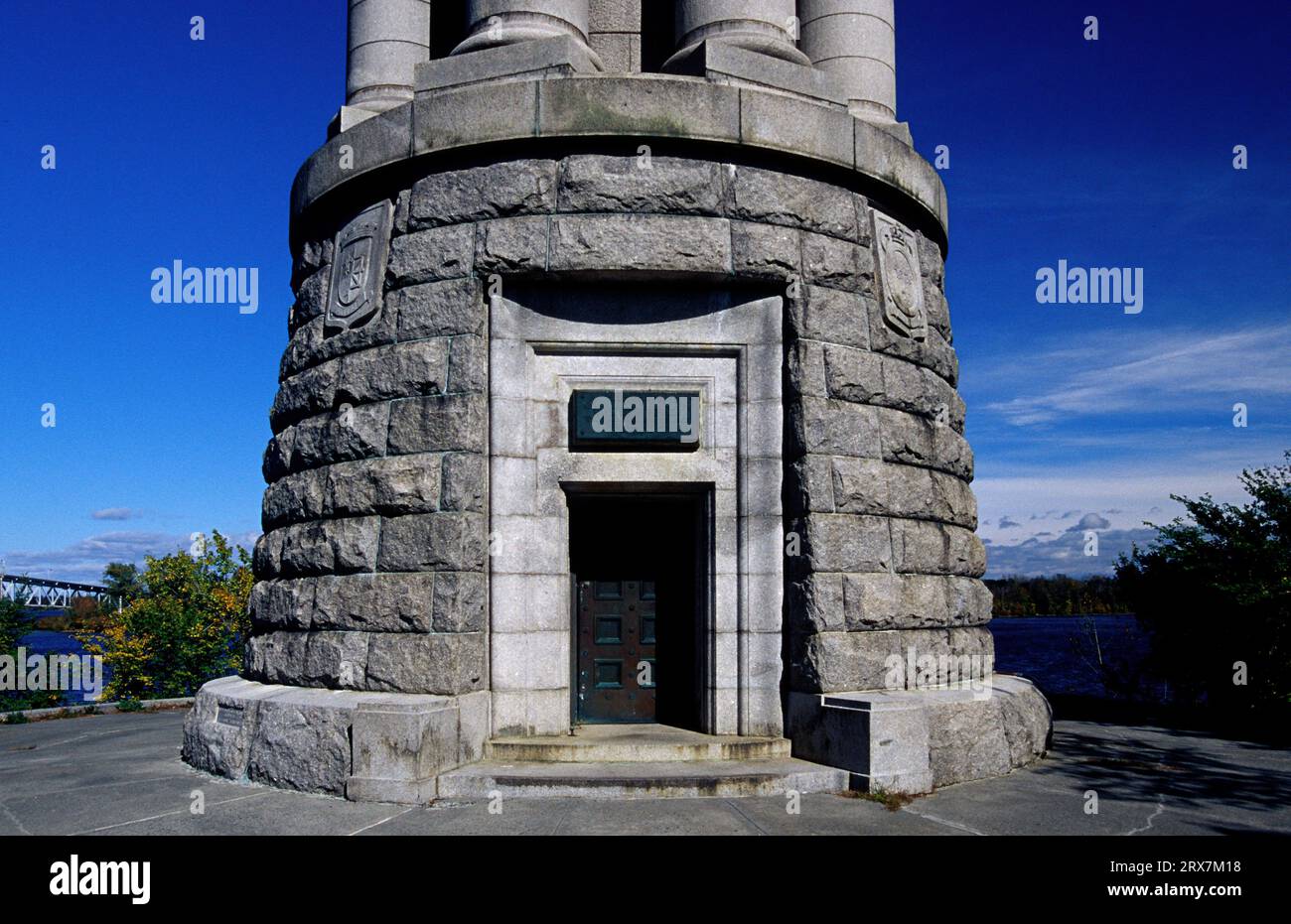 Champlain Memorial Lighthouse, Crown Point Campground, Adirondack Park ...