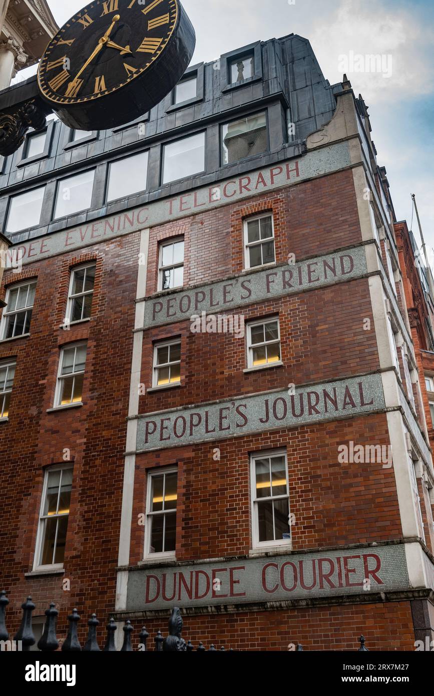 London, UK. 2nd Aug, 2023. Fleet Street once known as the home of ...