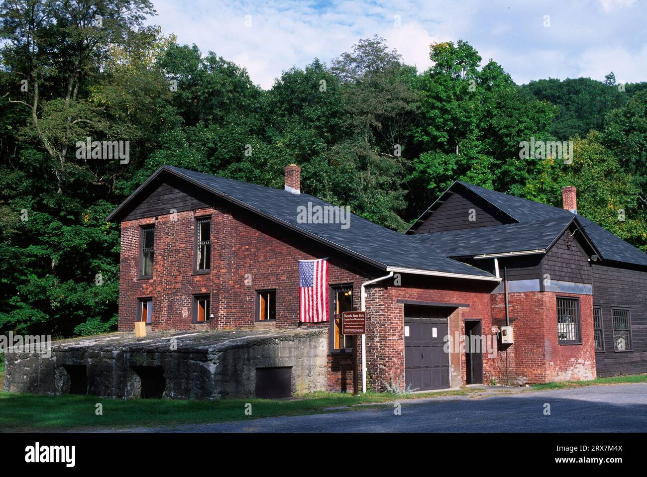 Copake iron works furnace hi-res stock photography and images - Alamy