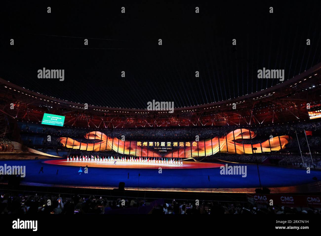 Hangzhou, Zhejiang, China. 23rd Sep, 2023. The 19th Asian Games kicked ...