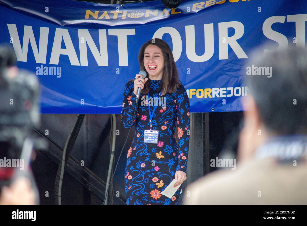 London, UK. 23rd Sep, 2023. Stella Mavropoulou. National Rejoin March ...