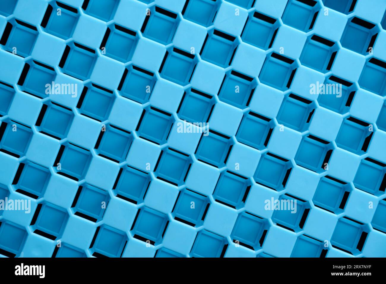 Checkered, checkerboard background blue color made 3d printer Stock ...