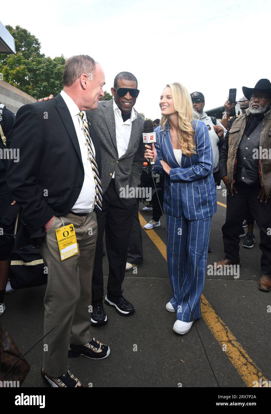 EUGENE, OR - SEPTEMBER 23: University of Colorado Athletic Director ...