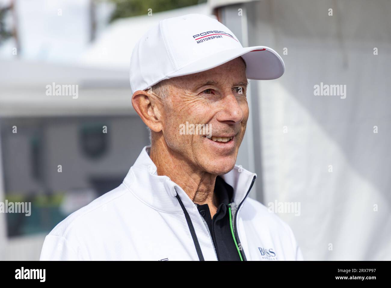 Former downhill star, Ingemar Stenmark during Saturday's the Grande ...