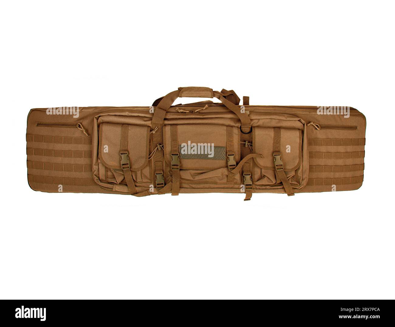 Soft brown weapon case with extra pockets. Bag for storing and ...