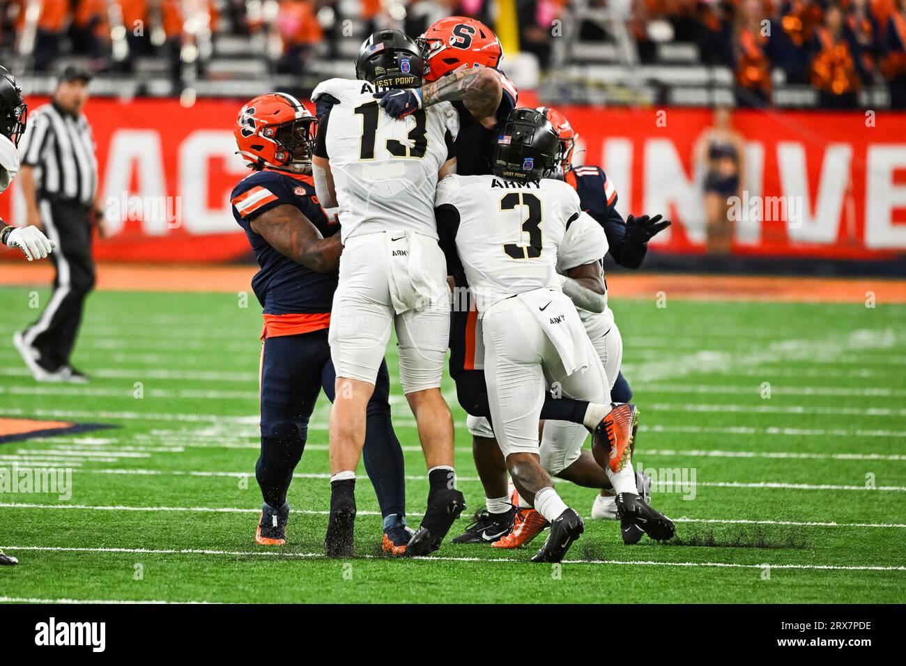SYRACUSE, NY - SEPTEMBER 23: Army Black Knights quarterback Bryson ...