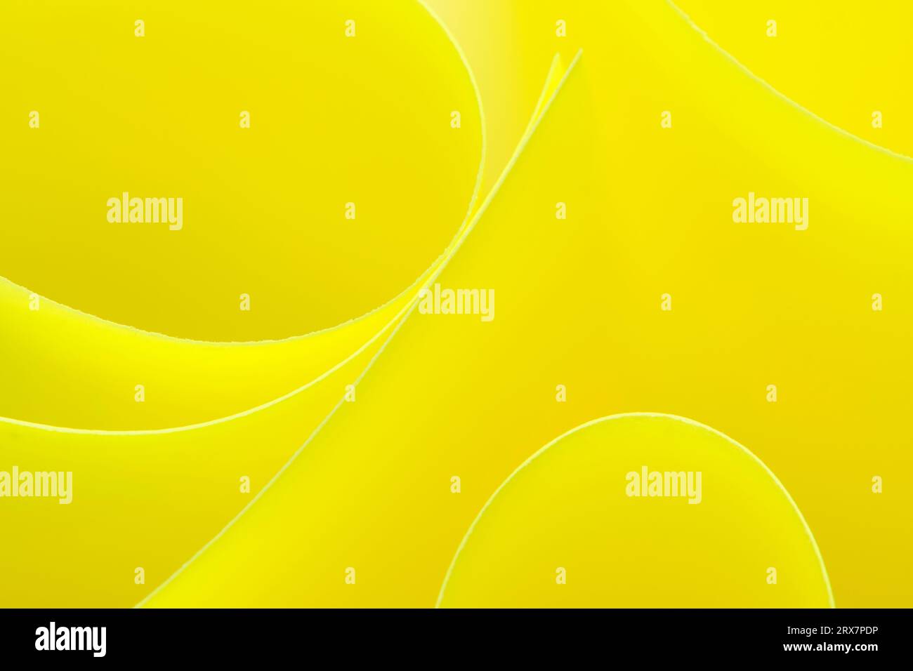 Abstract, yellow paper background with smooth lines Stock Photo - Alamy