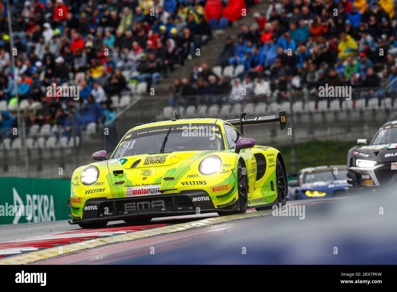 DTM Spielberg 2023, #8 Audi R8 LMS GT3 Evo2, LIQUI MOLY Team Engstler: Luca Engstler Stock Photo ...