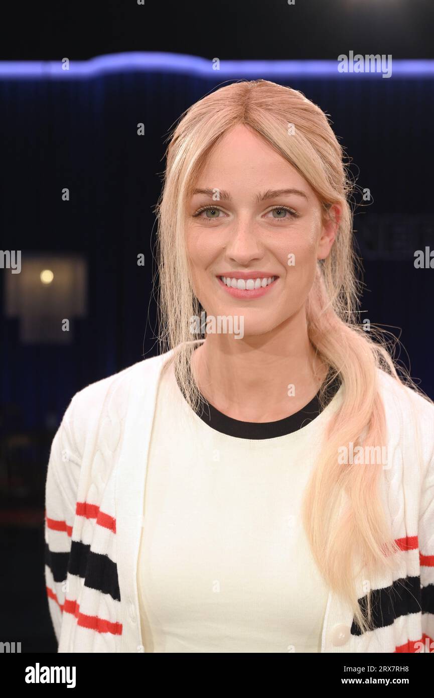 Cologne, Germany. 22nd Sep, 2023. Farmer Marie Hoffmann, she is also extremely successful on her ...