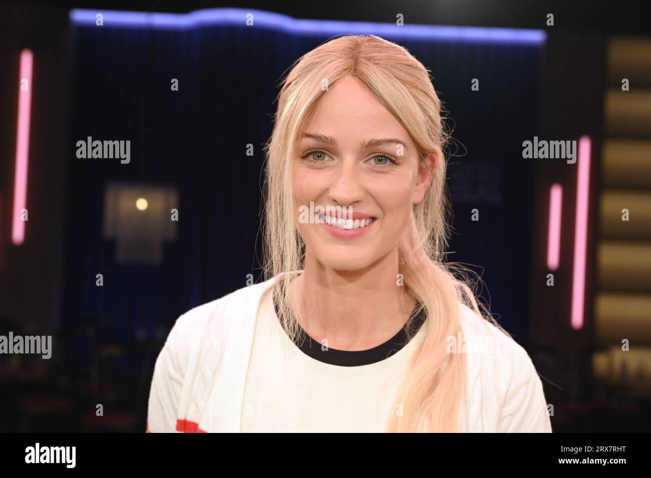 Cologne, Germany. 22nd Sep, 2023. Farmer Marie Hoffmann, she is also extremely successful on her ...